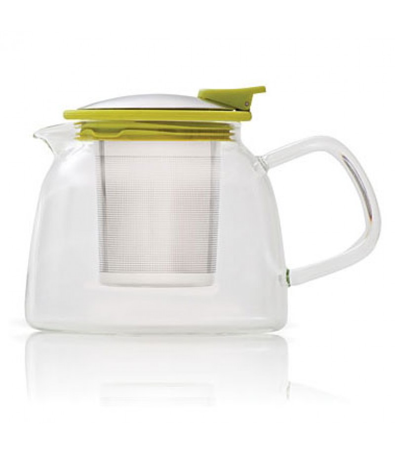 Ceainic de sticla Suki Green Teapot Caffea.ro